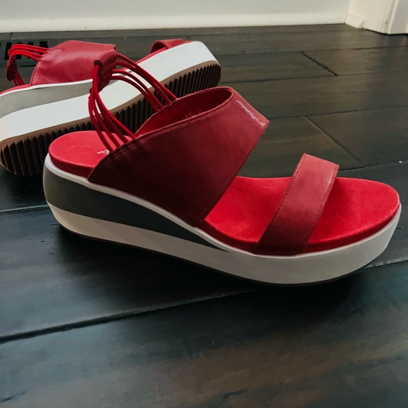 Antelope | Shoes | Nwt Antelope Sandals C44 Calissa Red Leather | Poshmark